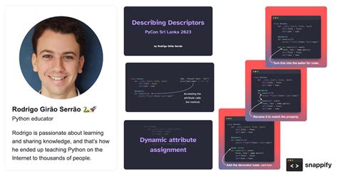 Rodrigo Girão Serrão 🐍🚀 User Story Snappify
