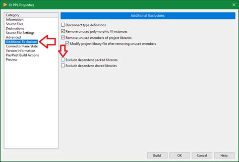 Debugging Symptoms Packed Project Library Ppl Dependencies Searching For Dependencies Dialog