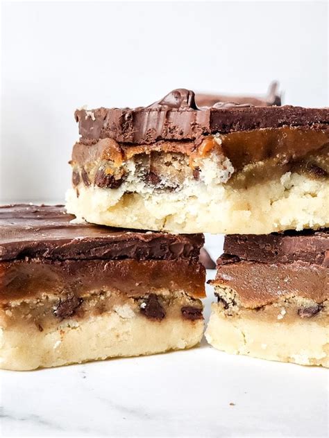 Twix Cookie Dough Bars Bake Your Day Better