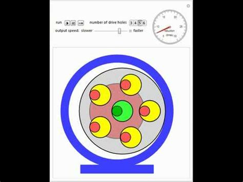 Gearless Cycloidal Speed Reducer - YouTube