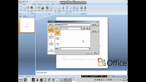 How To Hyperlink Text In Microsoft Office Powerpoint Youtube