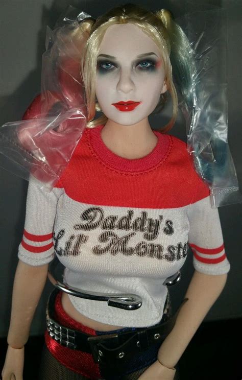 Custom 16 Scale Suicide Squad Harley Quinn Doll With Stand Not For