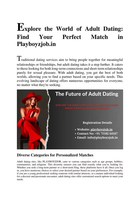 PPT Explore The World Of Adult Dating PowerPoint Presentation Free Download ID 13304286