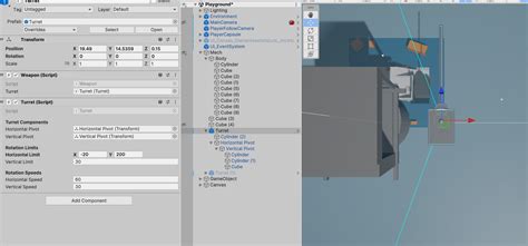 How To Make A Turret Rotate With Limit In Rotation Unity Engine