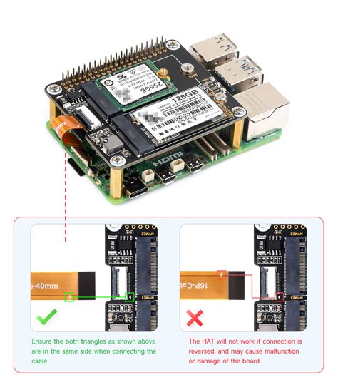 Go Create Raspberry Pi Raspberry Pi 5 And Accessories Waveshare Pcie To 2 Ch M2 Adapter