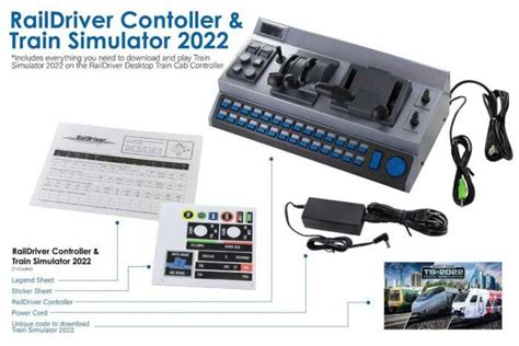 Pi Eng Raildriver Desktop Cab Controller With Train Sim World 2 For Pc 560 1861