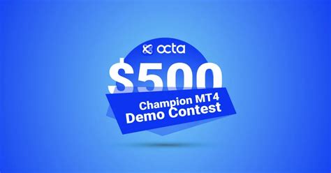 Champion Forex Trading Demo Contest 500 Prizes At Octa