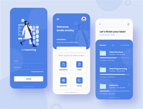 E Learning Mobile App By Arinasdd On Dribbble