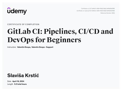 Slaviša Krstić On Linkedin My Course Completion Certificate For