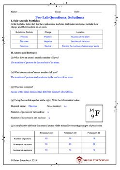 PhET Simulation Online Lab Build A Nucleus By Step By Step Science