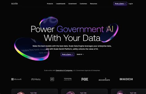 scale ai 估值138亿美元，专注于训练数据和标注服务，201 智趣ai甄选