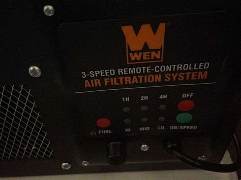 Wen 3 Spees Remote Controlled Air Filtration System Metzger Property Services Llc