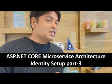 Identity Setup In Microservice Project Asp Net Core Mvc Part Youtube