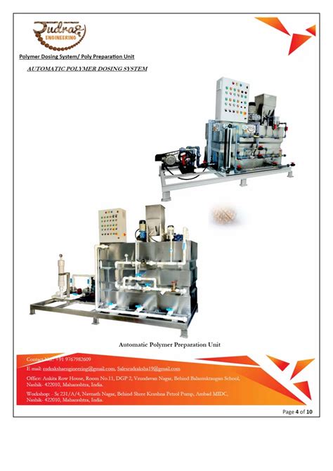 Flocculant Dosing System At ₹ 450000 Flocculation Water Systems In Nashik Id 2854634639873