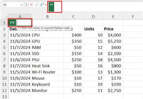 How To Use The PY Function In Microsoft Excel How To Excel