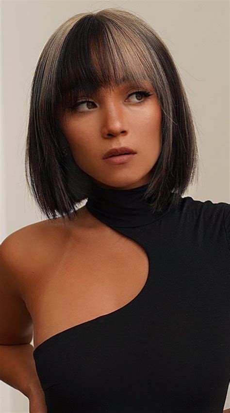52 Chic Short Bob Haircuts With Bangs Artofit