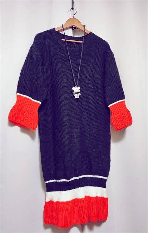 빅사이즈 고퀄 니트 롱 원피스새상품 헬로마켓