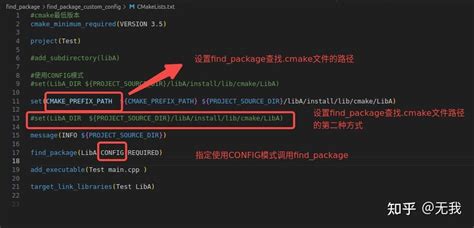Cmake Findpackage 自定义模块（config模式） 知乎