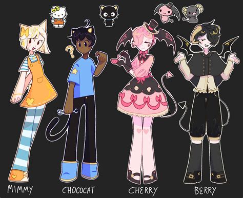 Sanrio Humans P2 By Messwithlegs On Deviantart