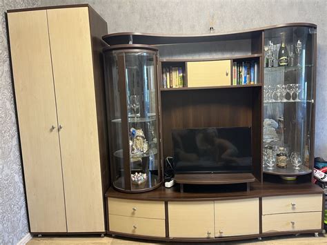 Меблева стінка у вітальню зал 1 800 грн Меблі для вітальні Київ на Olx