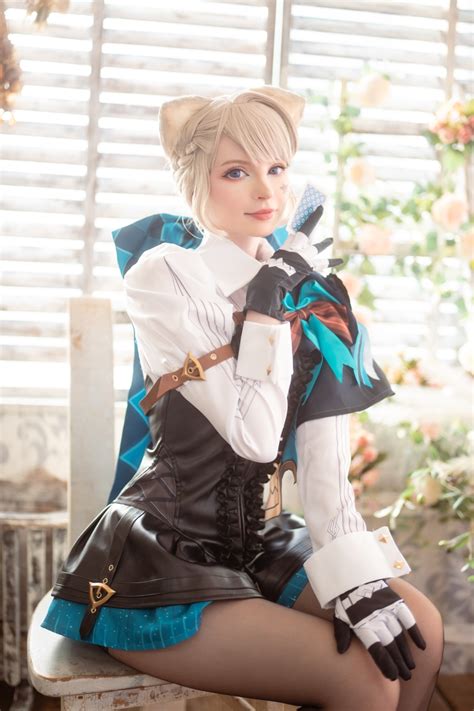 Genshin Impact Cosplay Lynette Genshin Impact Genshin Impact