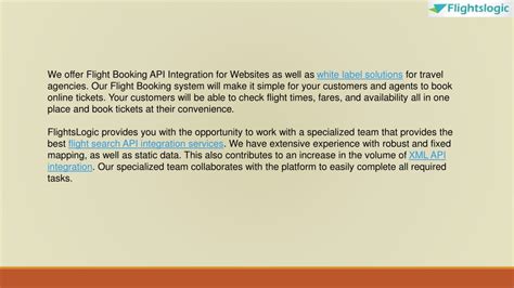 Ppt Flight Booking Api Cost Google Flight Booking Api Powerpoint Presentation Id