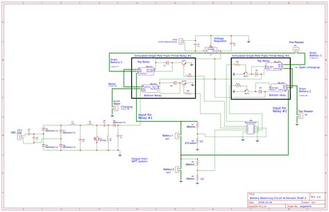Battery Balancing PCB Layout Rev 2 EasyEDA Open Source Hardware Lab