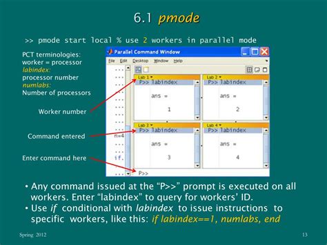 PPT MATLAB Tutorial Series Parallel Computing Toolbox Kadin Tseng PowerPoint Presentation ID