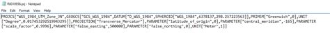 Arcgis Desktop Does Arcmap Read Prj Files Geographic Information