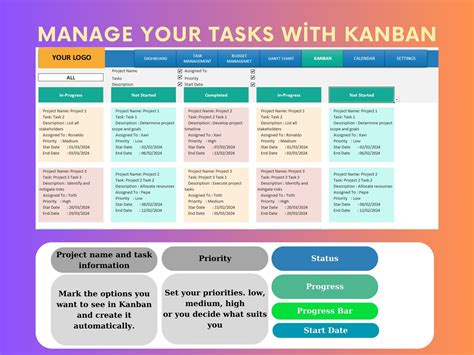 project management excel template multi project management template