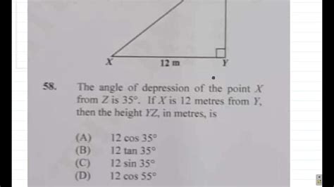 January 2021 Paper 1 Csec Mathematics Question 58 Youtube