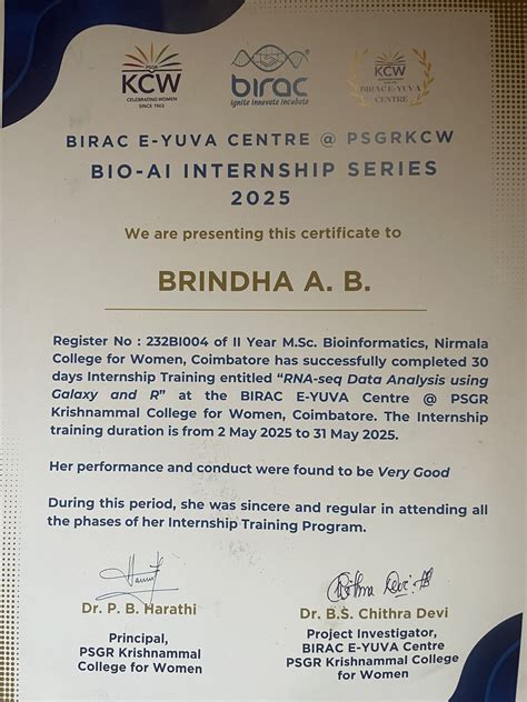 Bioinformatics Ngs Rnaseq Genomics Datavisualization Internship