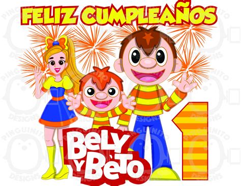 Bely Y Beto Png 1 Feliz Cumpleaños Belyybeto Png File Etsy