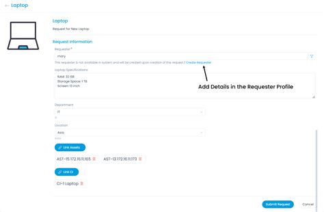 Creating A Service Request ServiceOps