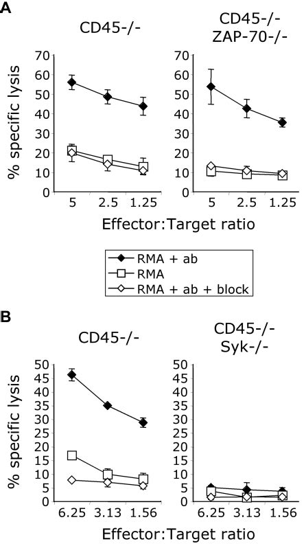Differential Requirements For Cd45 In Nk Cell Function Reveal Distinct