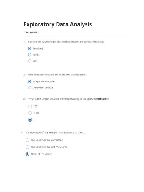 Quiz 5 Exploratory Data Analysis Pdf