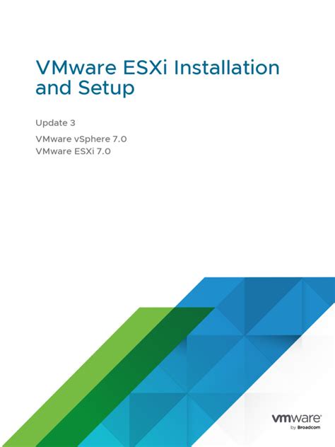 Vsphere Esxi 703 Installation Setup Guide Pdf Installation