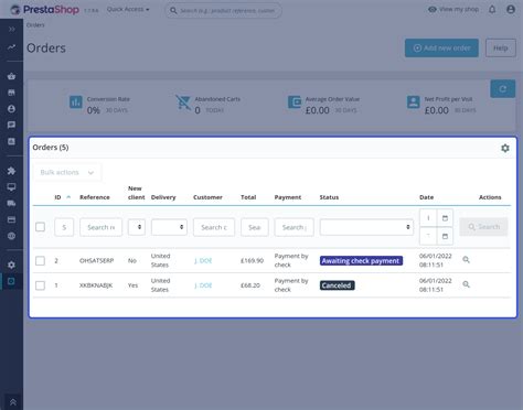 Prestashop Employee Advance Permission Admin Staff Webkul