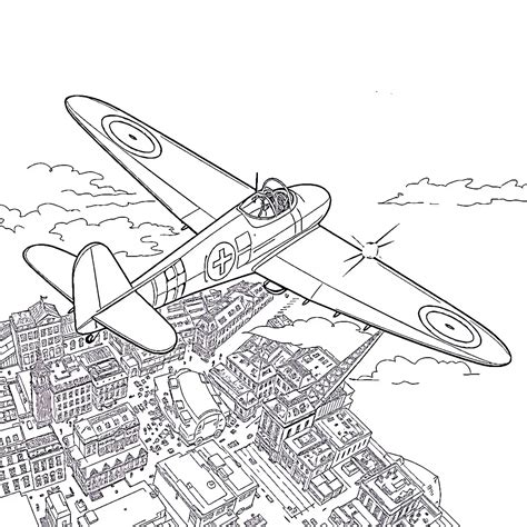 Best Spitfire Coloring Pages Free Printable Pdf