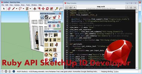 ksi ruby api sketchup id developer