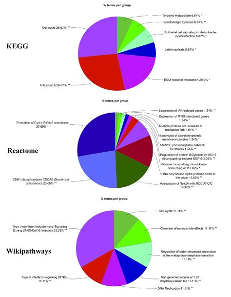 Pathway Enrichment Analysis Observed For Kegg Reactome And
