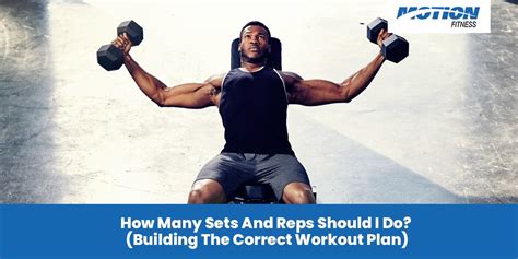 How Many Sets And Reps Should I Do Create The Workout Plan