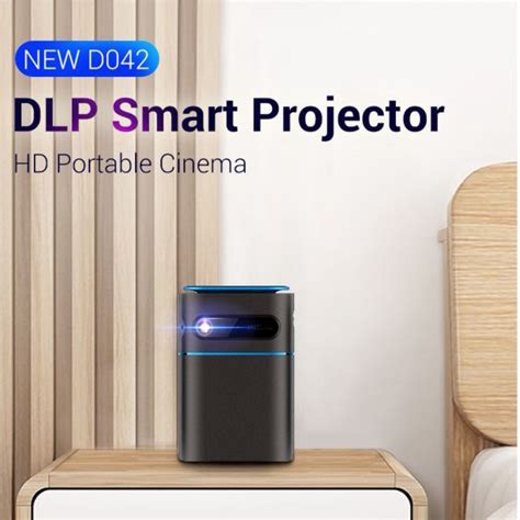 Jual Proyektor Mini Projector Proyektor 2022 D042 Wireless Mobile Smart Video Wifi Micro Full HD