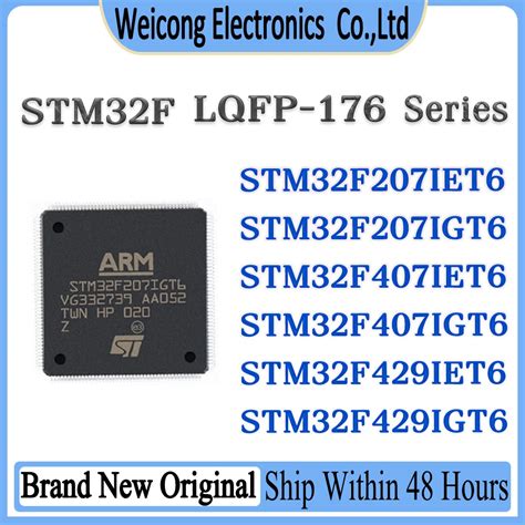 stm32f207iet6 stm32f207igt6 stm32f407iet6 stm32f407igt6 stm32f429iet6