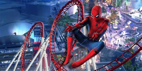 Spider Man Arrives In Shanghai A Thrilling New Land And Roller Coaster