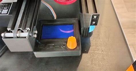 Ender 3 Display Sliding Mount By Ale77 Download Free Stl Model