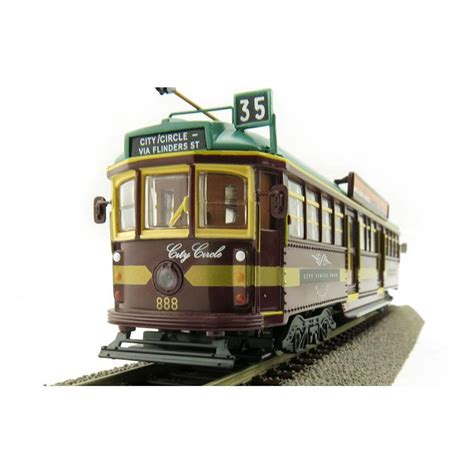 Cooee Classics 176 Scale Electric W6 Melbourne Tram City Circle No