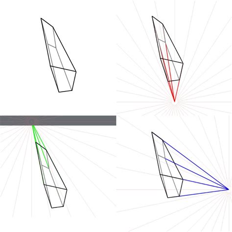 I Drew A Rectangular Box Using 3 Vanishing Points But It Feels Off Can