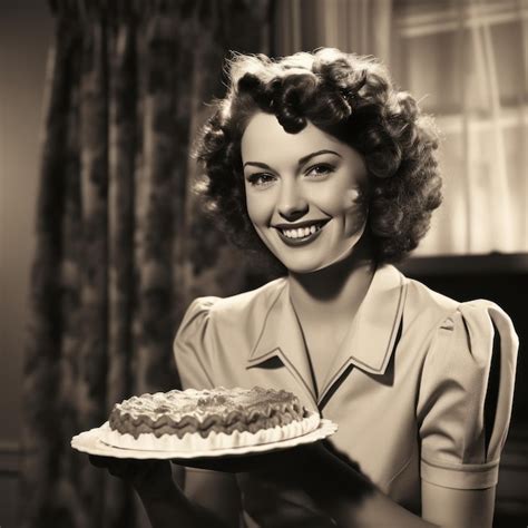 Premium Photo Woman Serving A Slice Of Pie