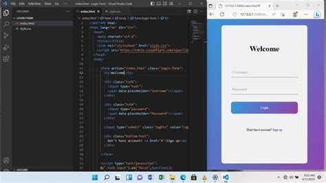 solly mathe on linkedin simple login form ui with animated button